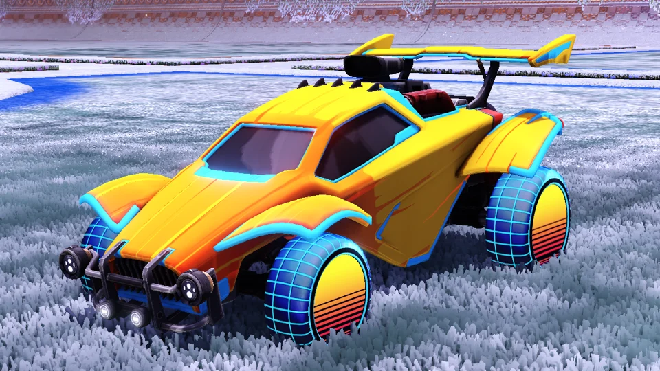 Rocket League Items: Sunset 1986 Wheels Price & Details | EarlyGame
