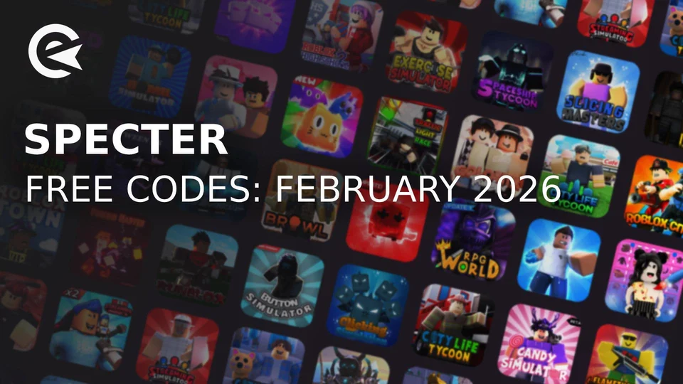 Specter Codes (February 2026) | EarlyGame