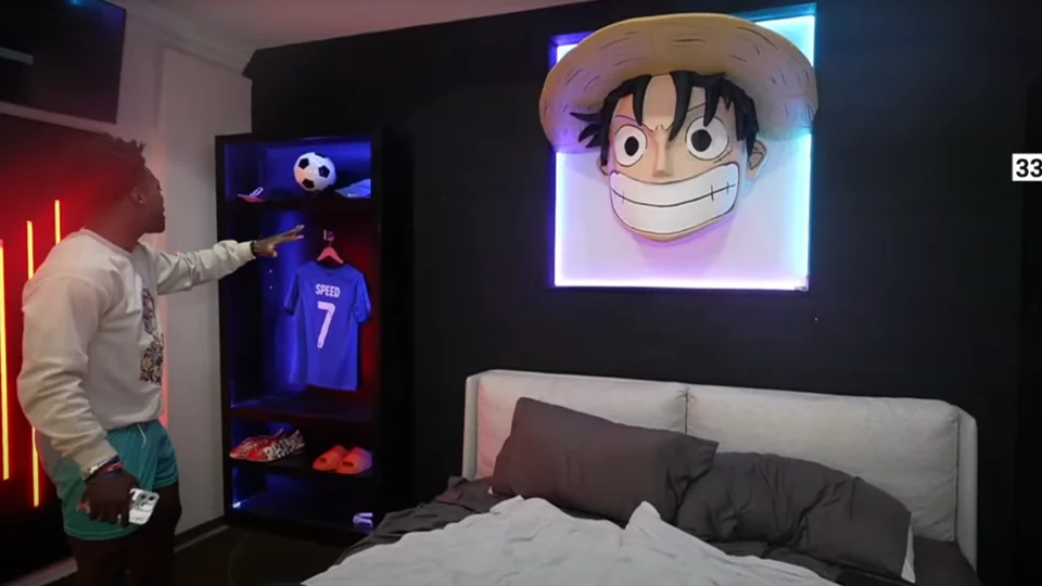 iShowSpeed revealed $100,000 anime streaming room | EarlyGame