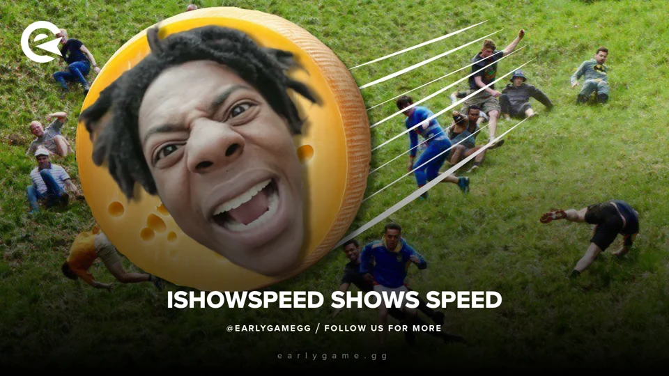 IShowSpeed Shows Speed At Gloucestershire Cheese Rolling,… | EarlyGame