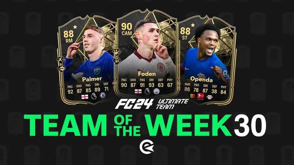 EA FC 24 TOTW 30: With Foden, Palmer & Openda | EarlyGame