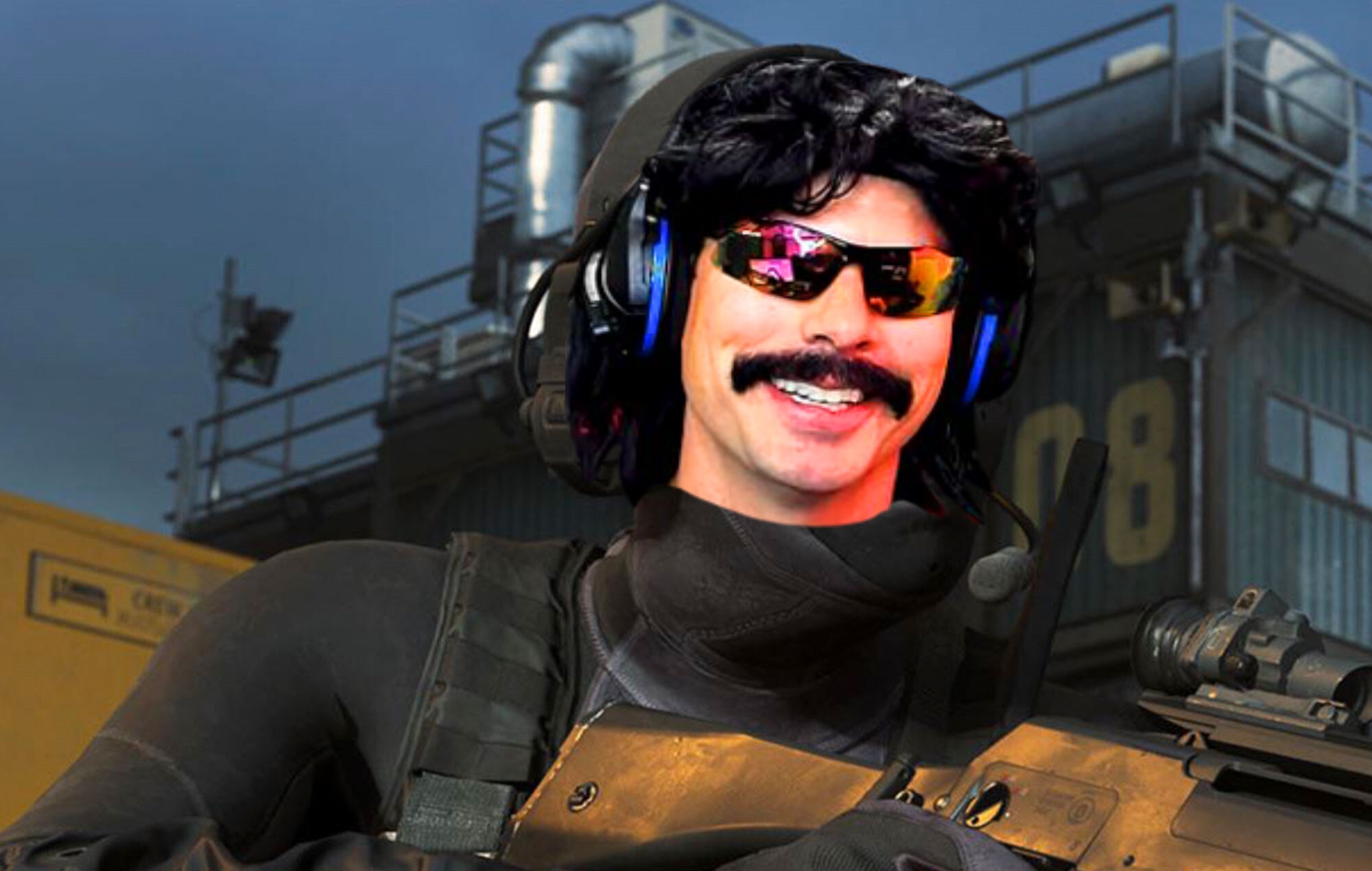 Dr Disrespect: Roze Skin & Lighting Makes Warzone… | EarlyGame