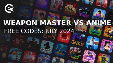 Weapon Master VS Anime Codes (July 2024) | EarlyGame