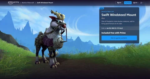 WoW Prime Gaming Rewards January 2024: Get A Free World… | EarlyGame